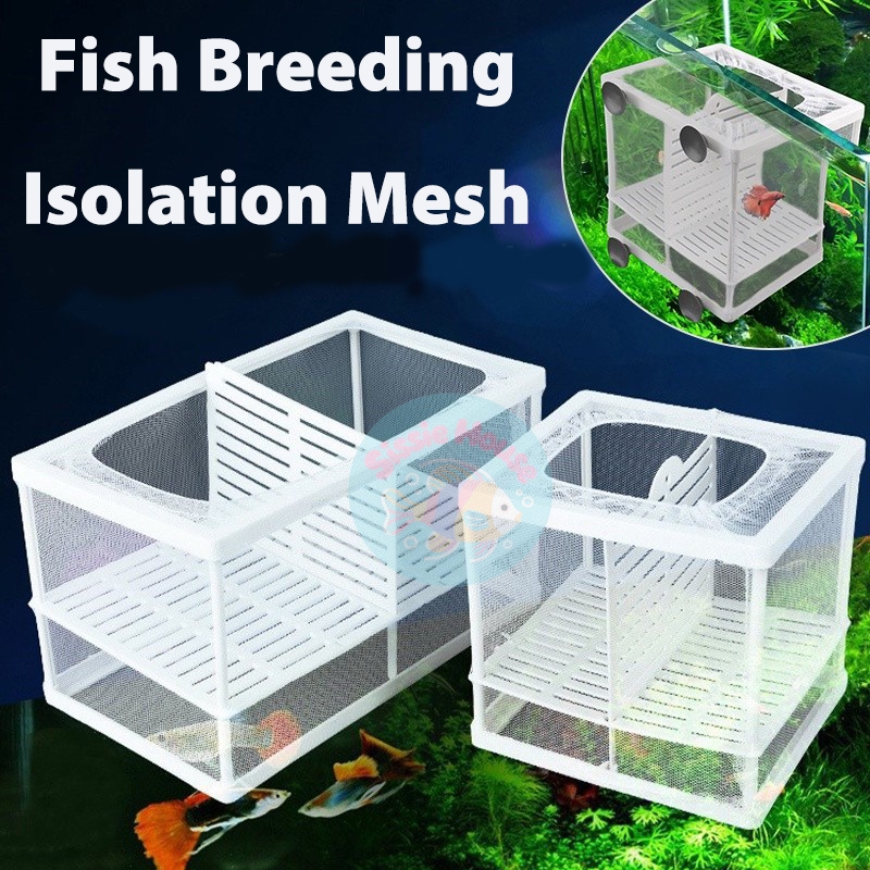 Aquarium Hatchery Breeding Isolation Mesh Fish Tank Hatchery Breeder ...