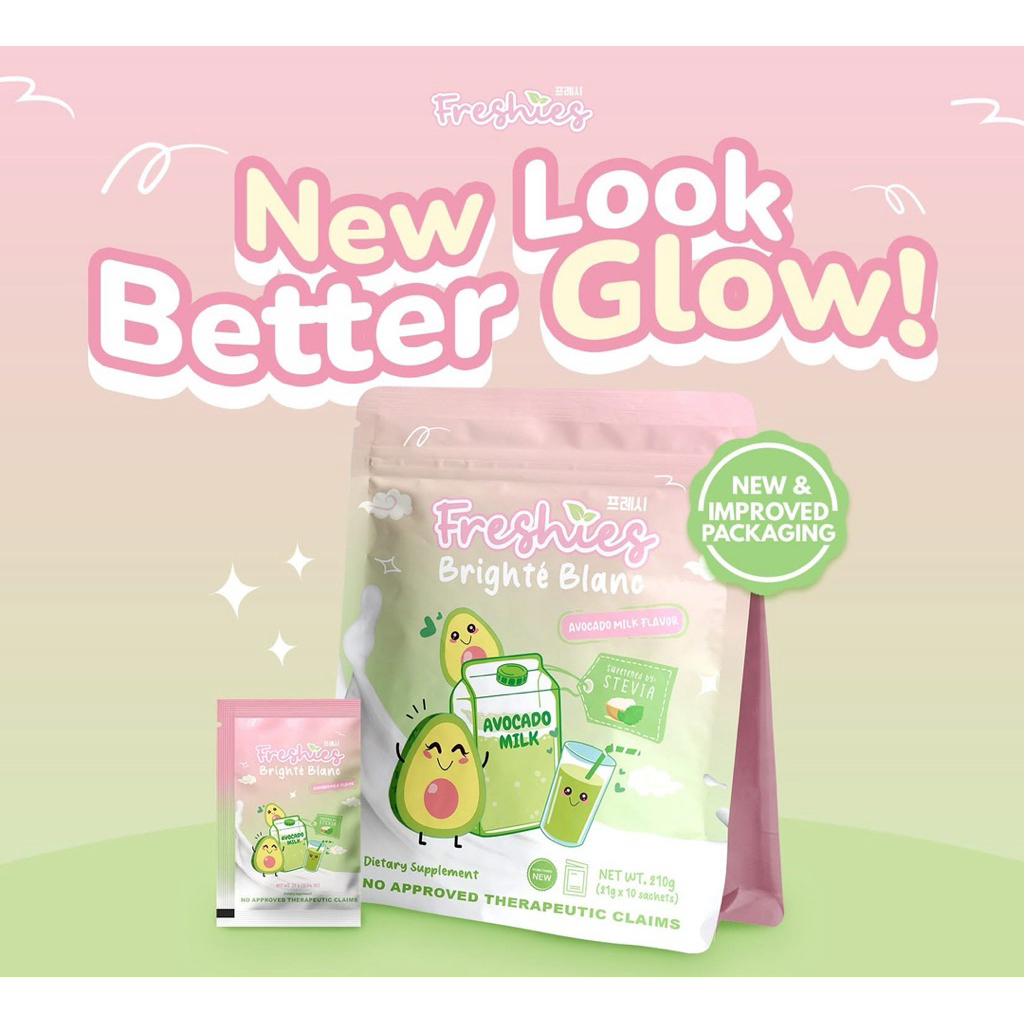 FRESHIES AVOCADO BY JUJU GLOW (NEW AND IMPROVED PACKAGING) | Shopee ...