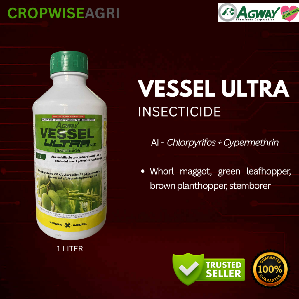 Agway VESSEL ULTRA 275EC- Insecticide 1L | Shopee Philippines
