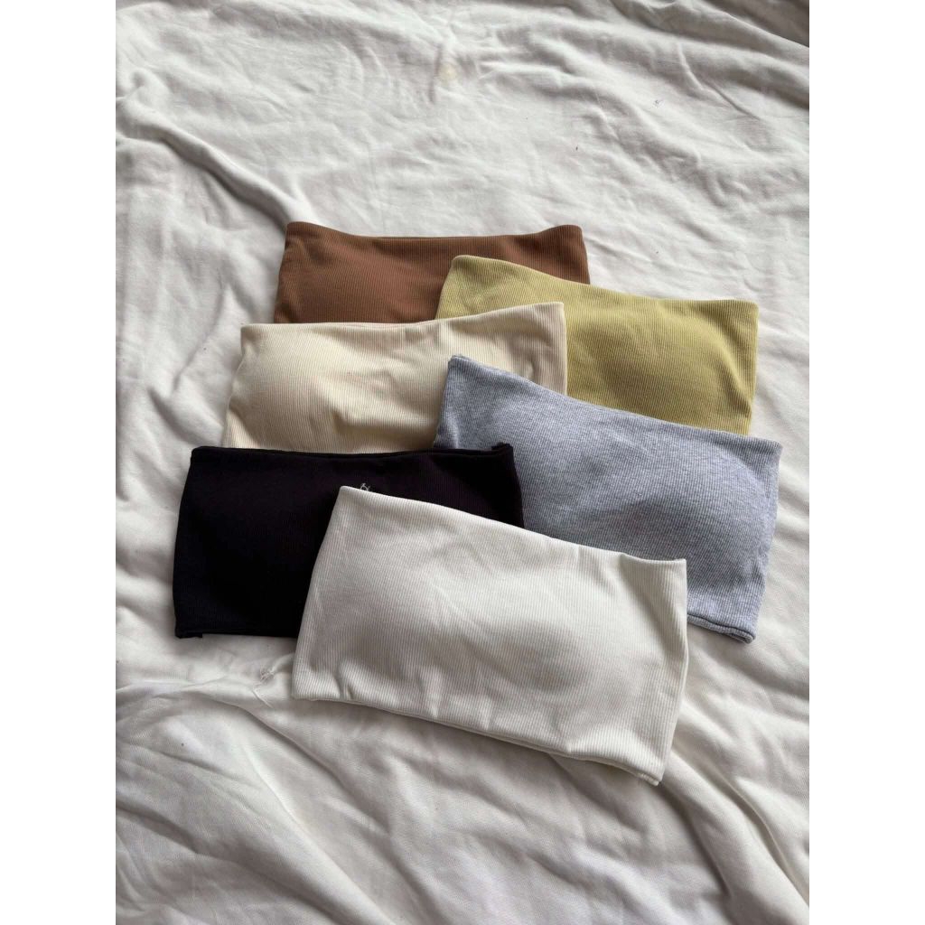 Padded Tube Top | CHARLENE | Shopee Philippines