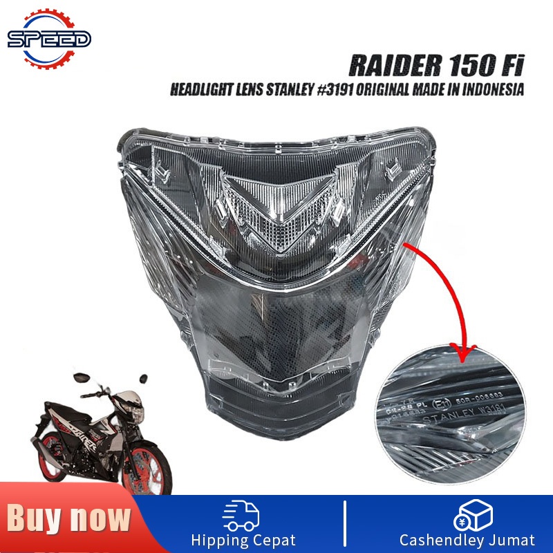 RAIDER 150 Fi HEADLIGHT LENS | Shopee Philippines