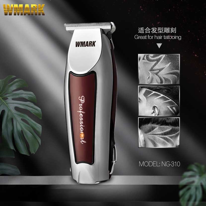 WMARK Premium Cordless Hair Clipper with Smart LCD Display - Salon ...