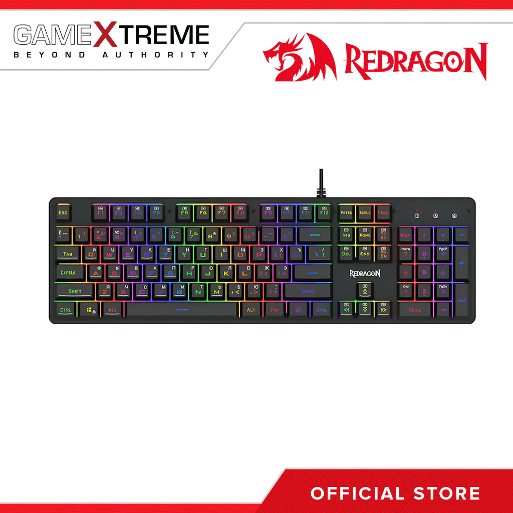 Redragon NAGATO Wired Gaming Keyboard (K514-RGB) | Shopee Philippines