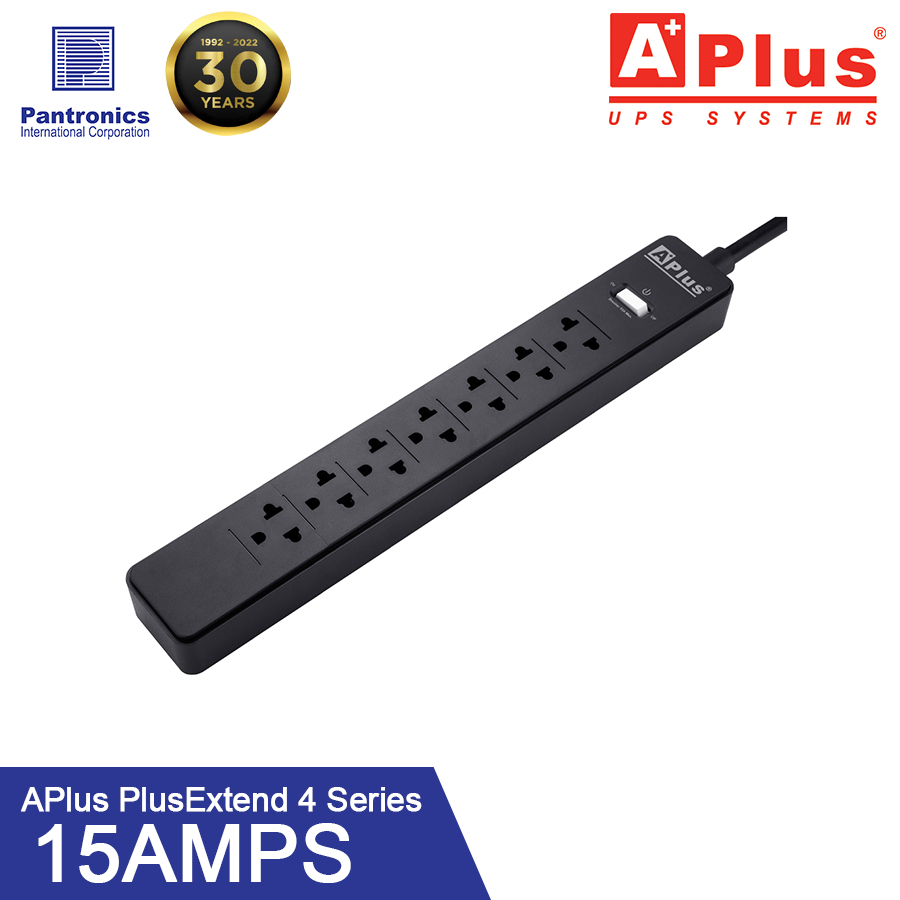 Aplus Plug Multiplier w/ Lightning, Surge , Overload Protection, Heavy ...