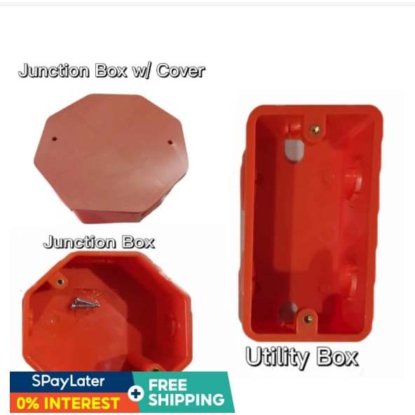 POLY BRANDED Utility box and Junction Box | Shopee Philippines