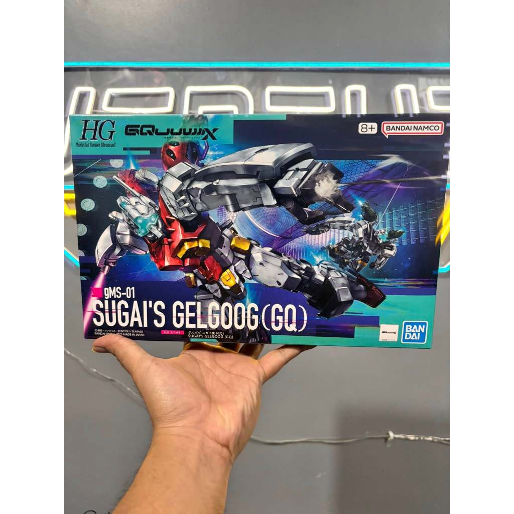 Bandai Mobile Suit Gundam Gquuuuuux HG 1/144 Sugai's Gelgoog (GQ) | Shopee Philippines