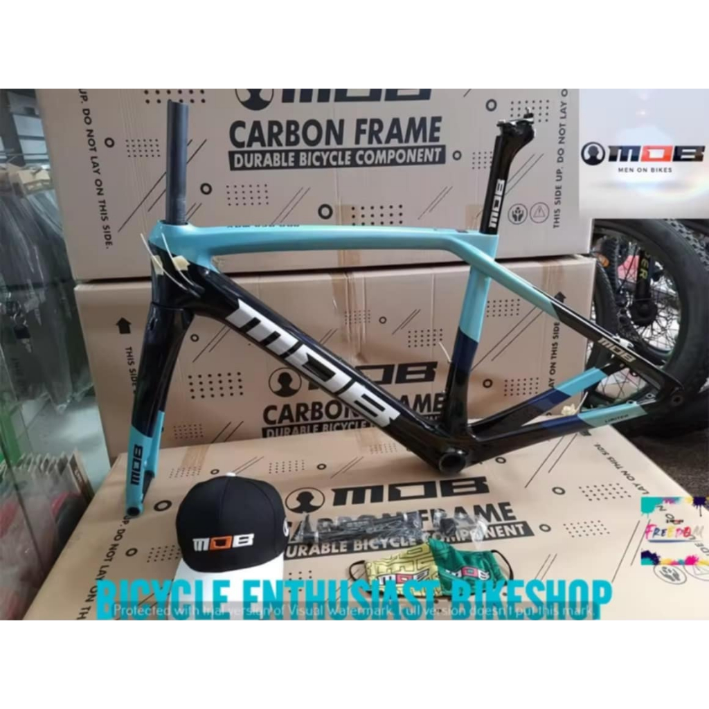 Genuine Mob Pro RC8 Max 700C Carbon Road Bike Bicycle Frame Set for ...
