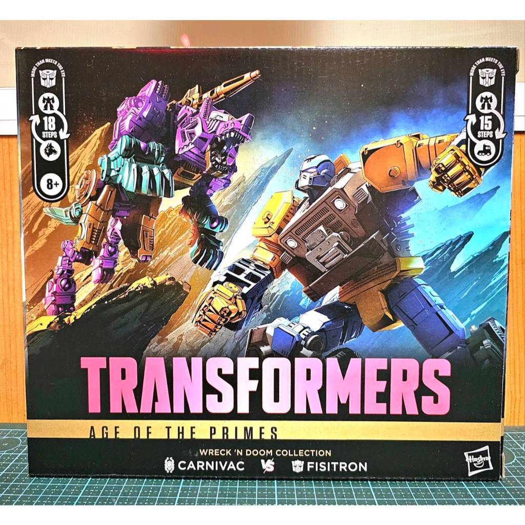 Transformers TF AOTP Carnivac vs Fisitron Wreck n Doom 2 pack Age of ...