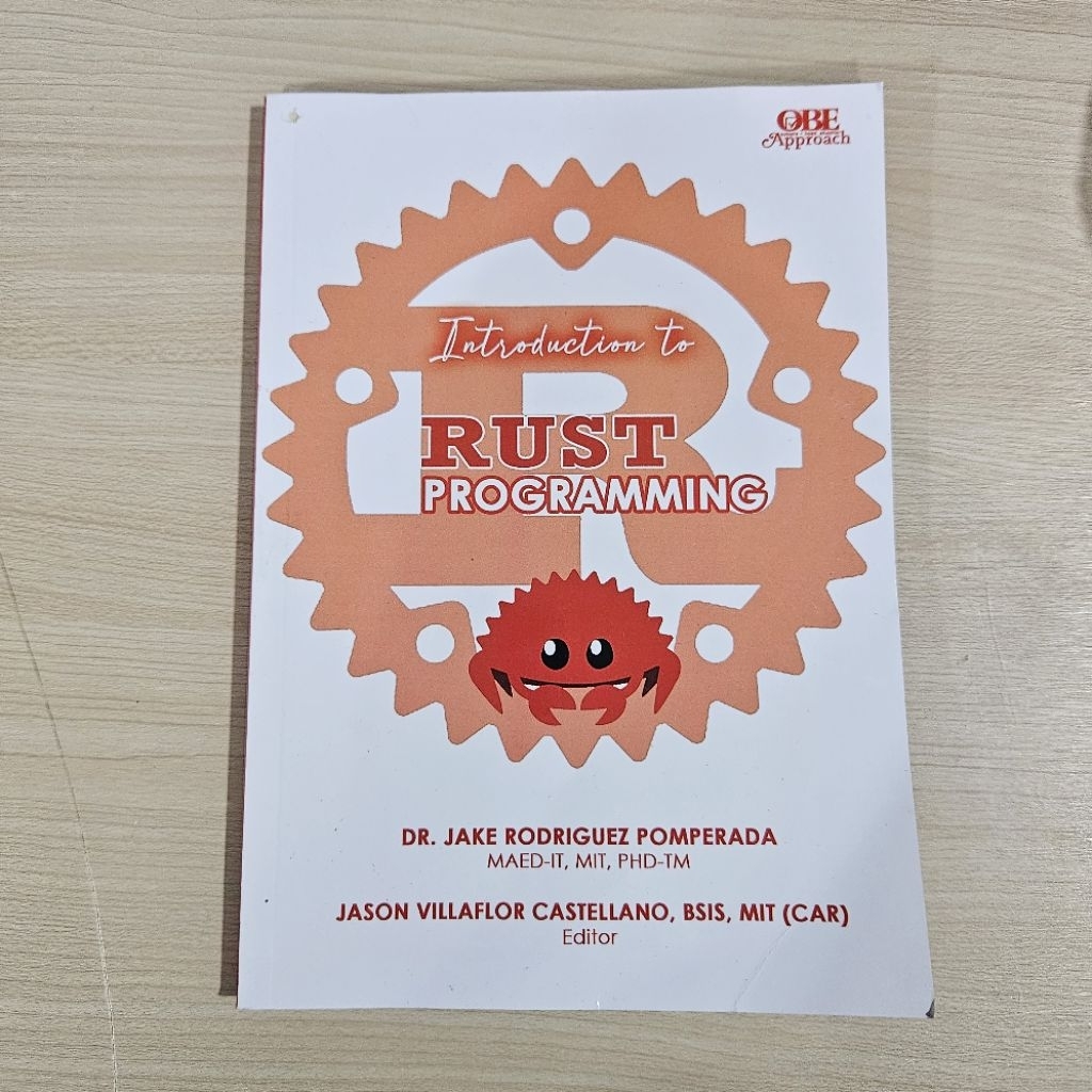 Introduction to Rust Programming By: Jake Rodriguez Pomperada | Shopee Philippines