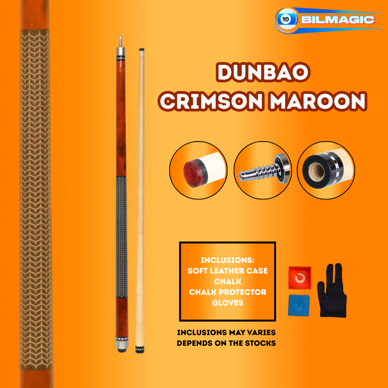 CRIMSON CUE STICKS | PLAYING CUE | BILMAGIC SHOP | billiard | Shopee ...