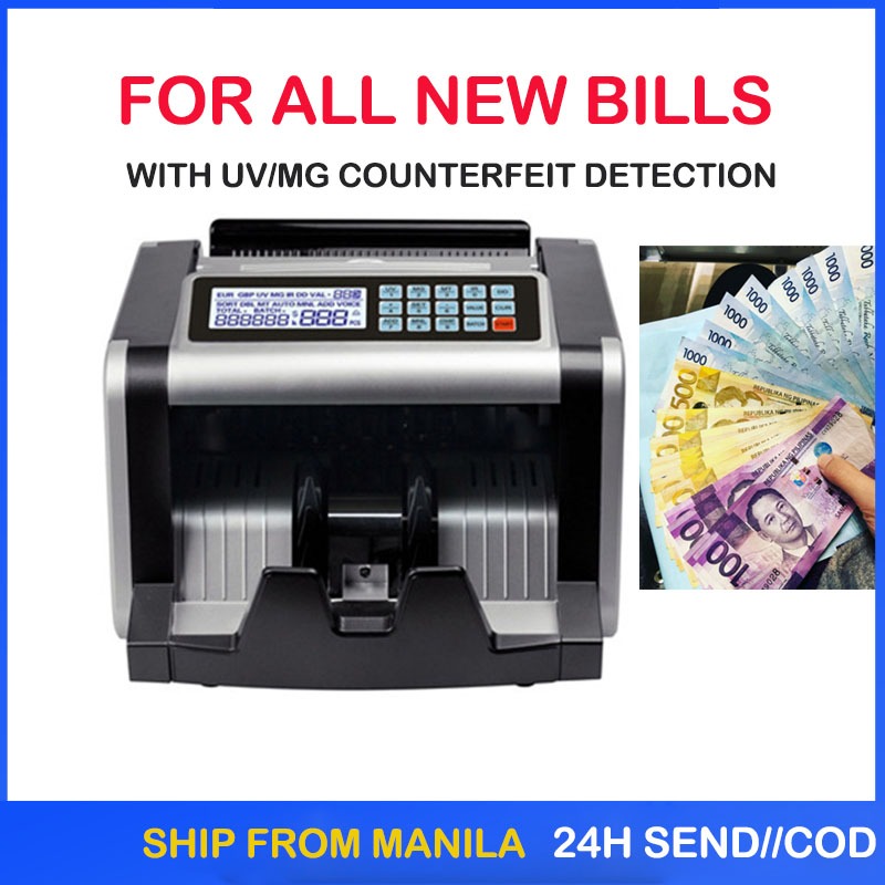 Money counter World Bill Counter Machine Bank Noter Money Detector With ...