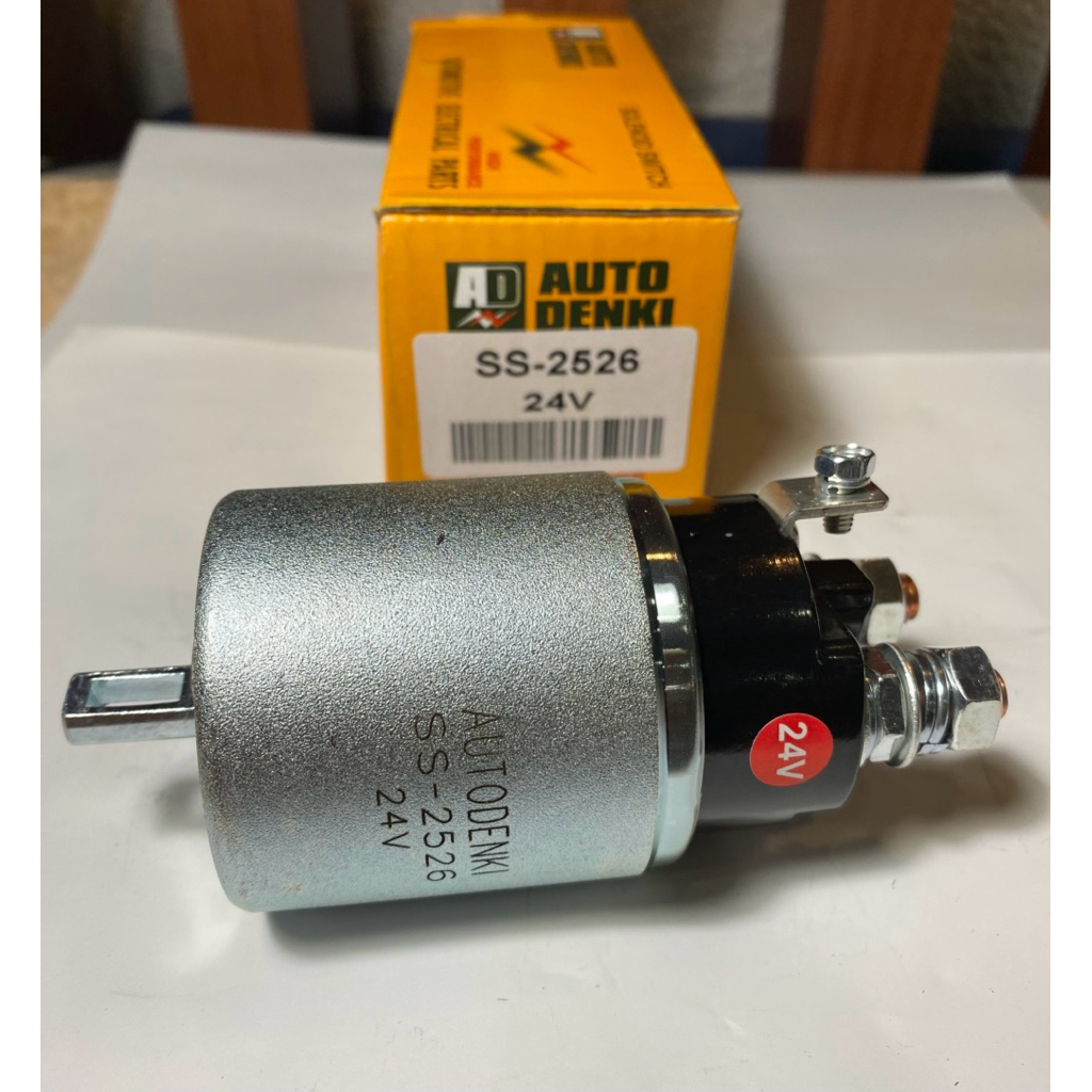 AUTO DENKI SOLENOID SWITCH SS-2526 ISUZU 4BE1, 4HF1, NKR, NPR 24V ...