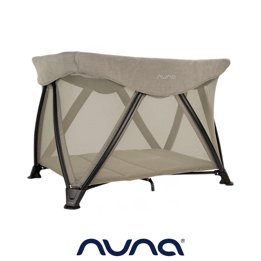 Nuna Sena Aire Crib with Zipper Bassinet Travel Crib for Kids, Newborn ...