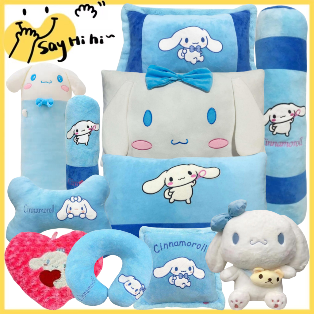 Cinnamoroll Pillow Character pillow Cute Sanrio Pillow Square Pillow ...