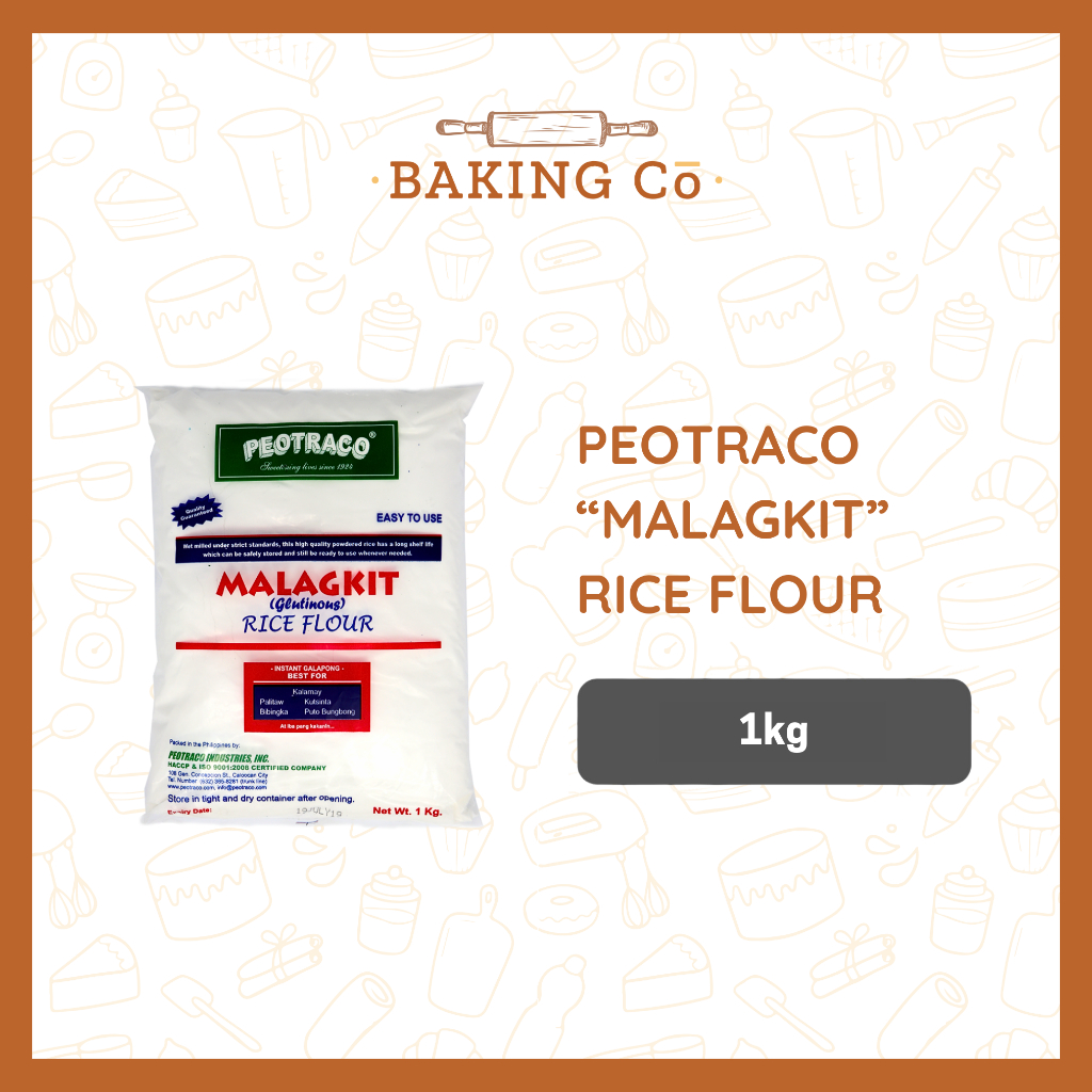 Peotraco Glutinous/Malagkit Rice Flour - 1kg | Shopee Philippines