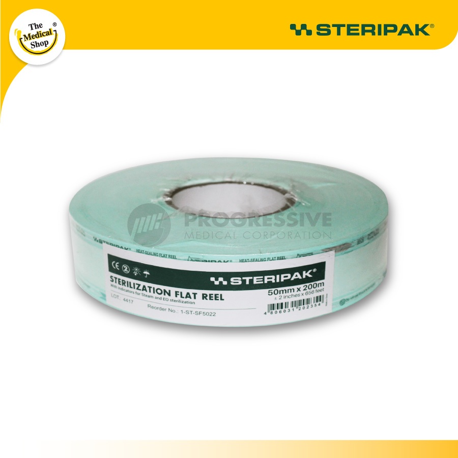 Steripak Sterilization Flat Reel W50mm x L200M | Shopee Philippines