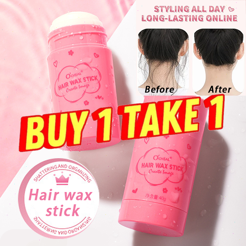 Hair Wax Stick Professional Fast Styling Hair Wax Fast Frizz Fix Fluffy ...