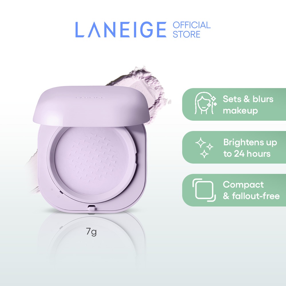 LANEIGE Skin Veil Tone-Up Powder 7g | Brightening Blur Finish Setting ...