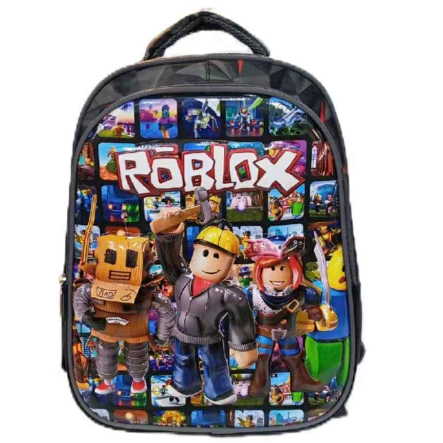 3D Roblox School Backpack 14inch | Shopee Philippines