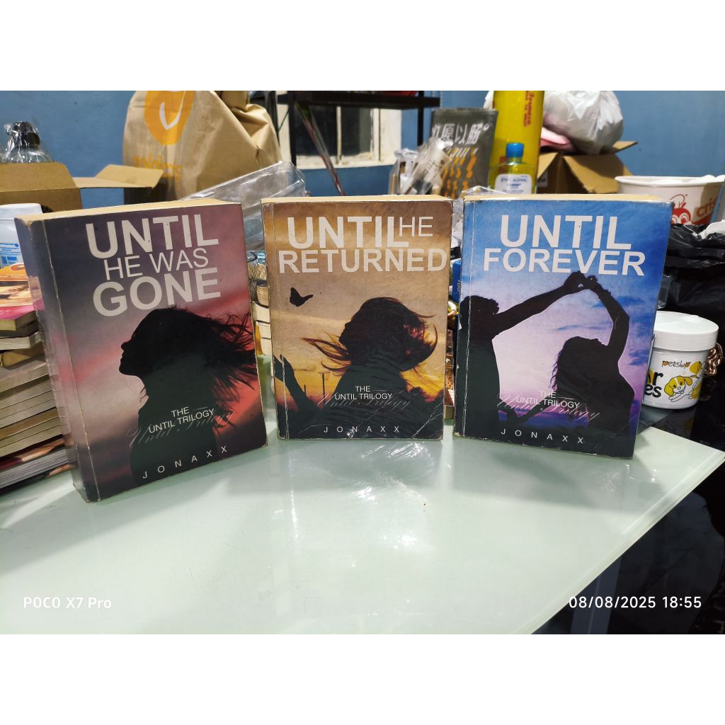 Until Trilogy BATCH 1, SIGNED UTB1 by Jonaxx WATTPAD SELF-PUB | Shopee ...