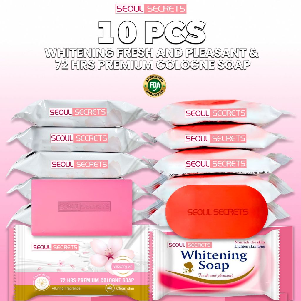 [ALL GLOW BUNDLE SEOUL SECRET SOAP] skincare traditions. Each bar is ...