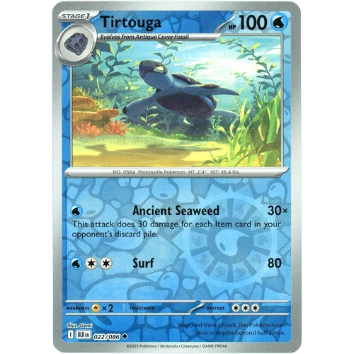 Pokemon TCG Tirtouga 022/086 Black Bolt Uncommon | Shopee Philippines