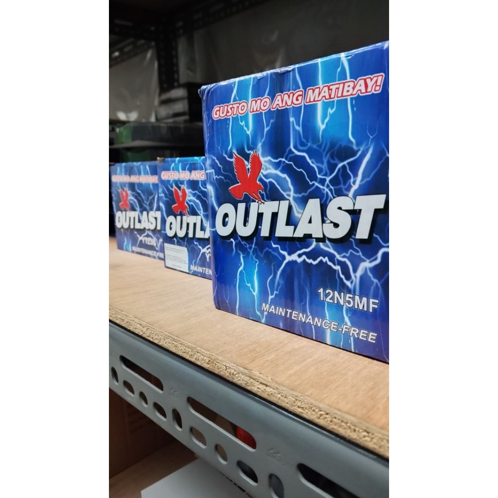 Outlast battery maintenance free 12N5S-3B MF | Shopee Philippines