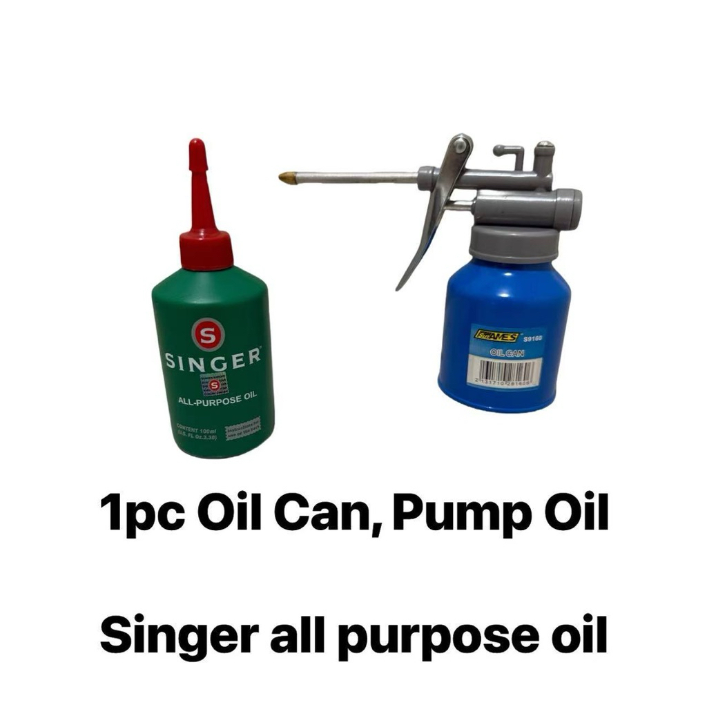 Singer Oil And Oil Can | Shopee Philippines