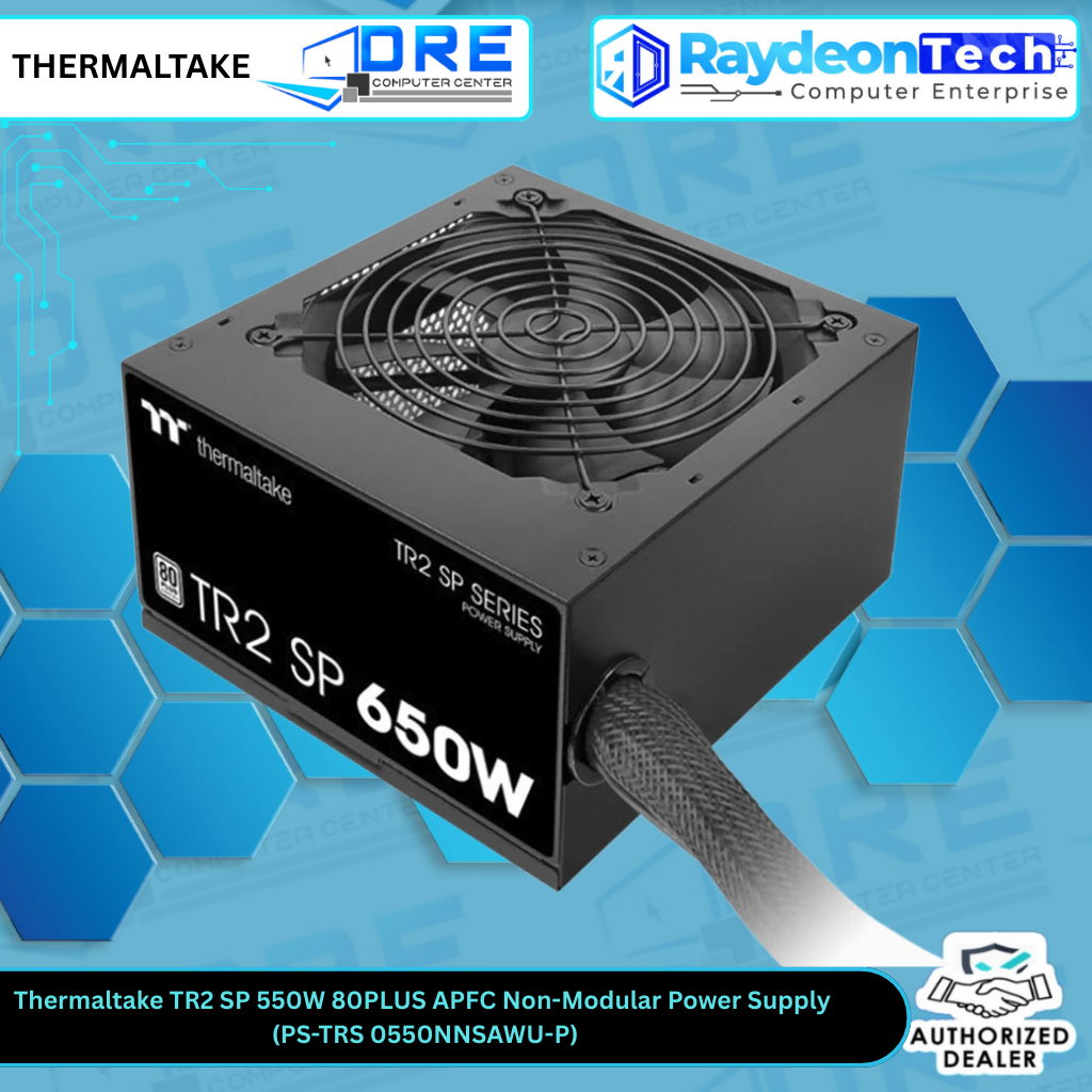 Thermaltake TR2 SP 650W 80PLUS APFC Non-Modular Power Supply (PS-TRS 0650NNSAWU-P) | Shopee ...