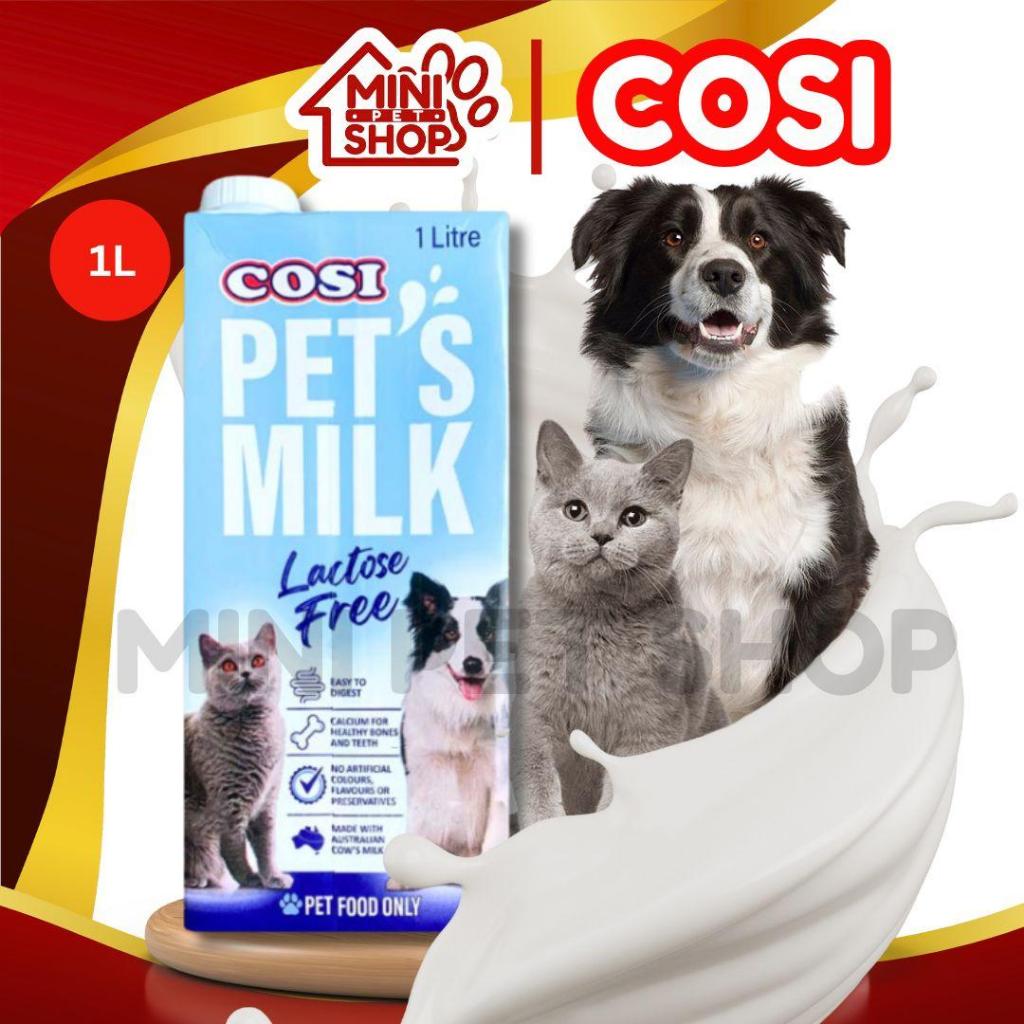1L Cosi Milk Replacer Lactose Free Cat Dog All Stages Adult Kitten ...