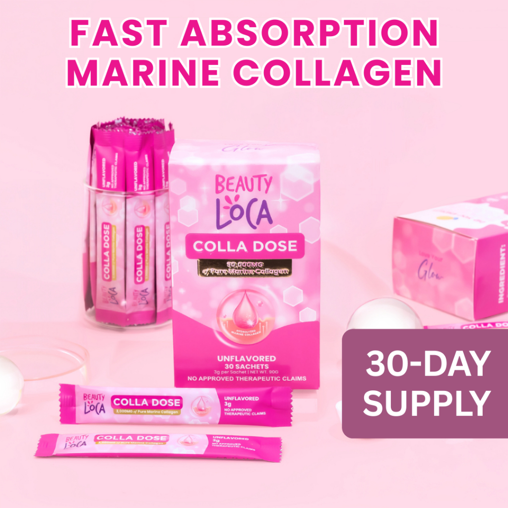 Beauty Loca COLLA DOSE 90,000MG of Pure Marine Collagen, Unflavored ...