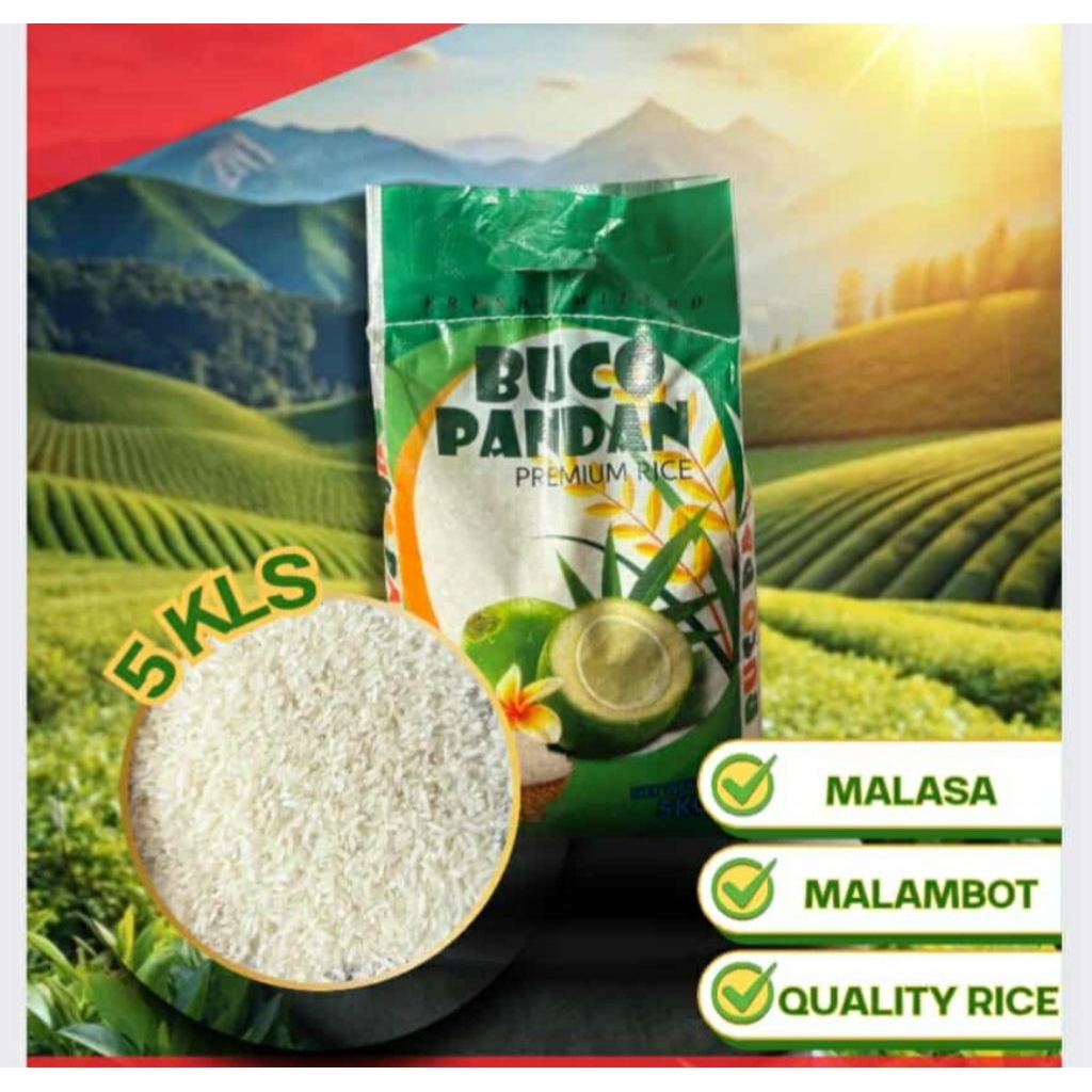 Buco Pandan 5kg Premium rice | Shopee Philippines