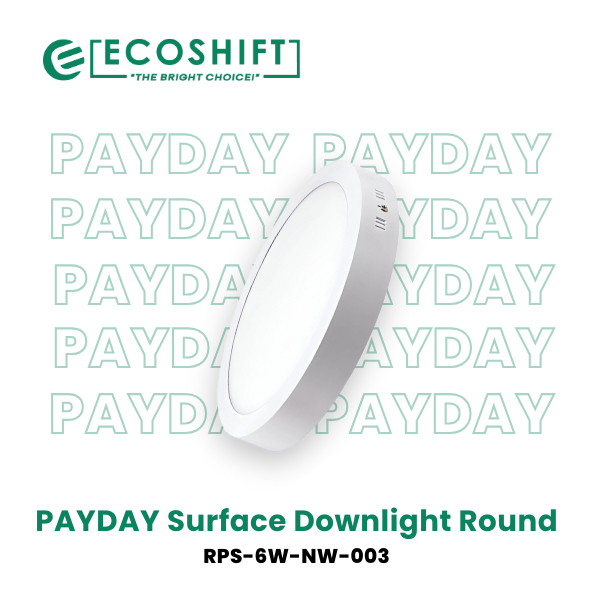 Ecoshift Surface Downlight Round 6W Cool White | Shopee Philippines