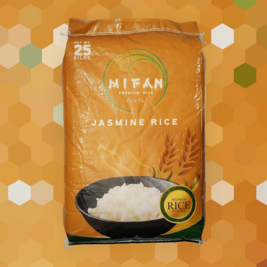 Mifan Premium Rice - Jasmine Rice (25 kg) | Shopee Philippines