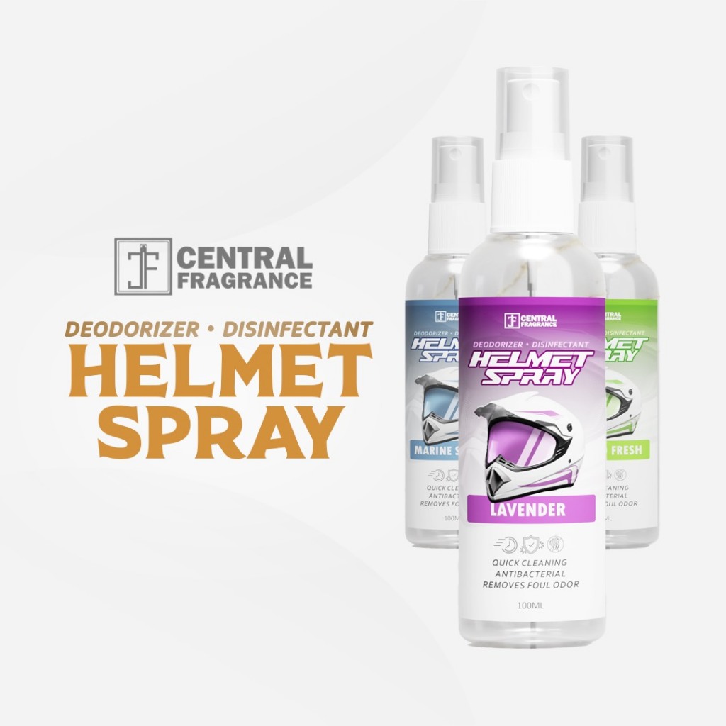 Central Fragrance : HELMET SPRAY / Deodorizer / Disinfectant ...