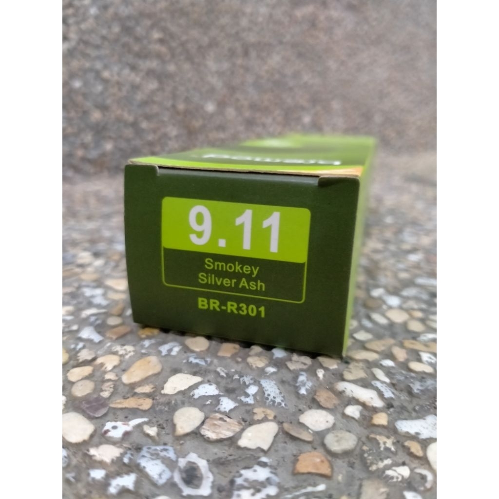 SMOKEY SILVER ASH 9.11 HAIR COLOR BREMOD REGULAR 100 ml | Shopee ...