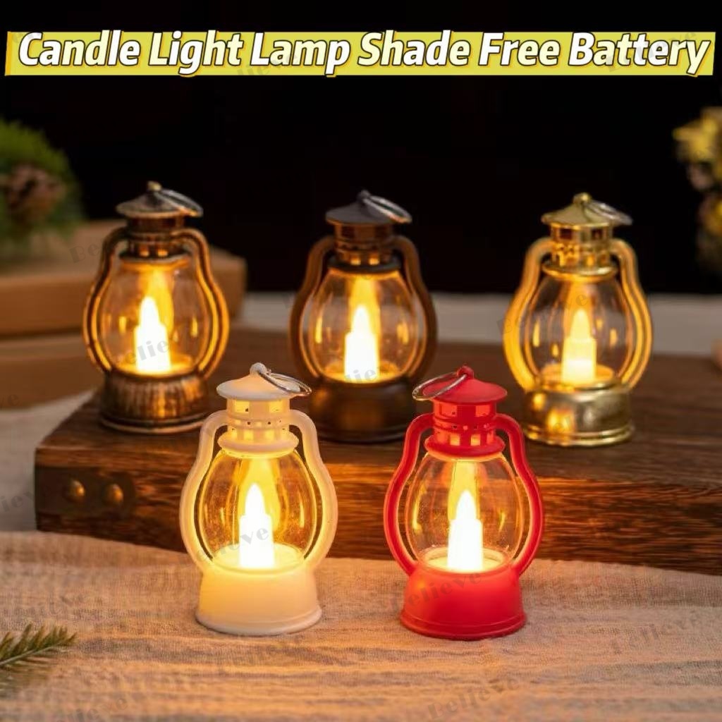 Flameless Candle Lamp Lantern: Electric Candle LED Lights with Kandila ...