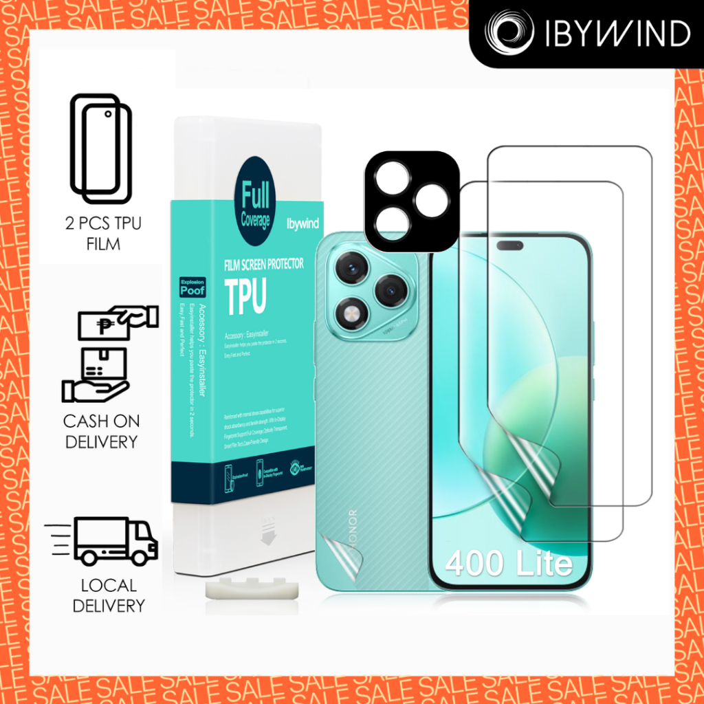IBYWIND TPU Film For Honor 400 Lite / 200 / 200 Pro 5G with 2Pcs ...