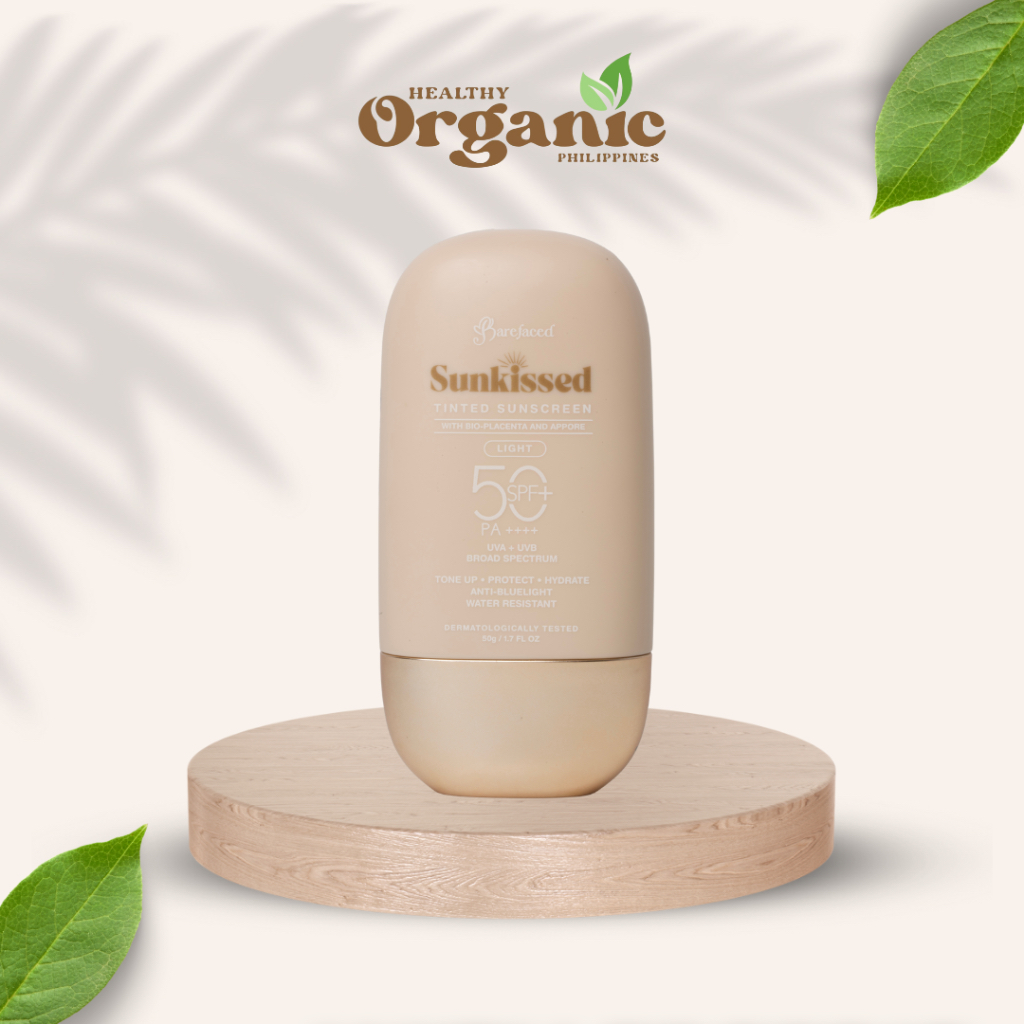 BAREFACED Light Tinted Shade Sunscreen UVA UVB Sun Protect Whitening ...