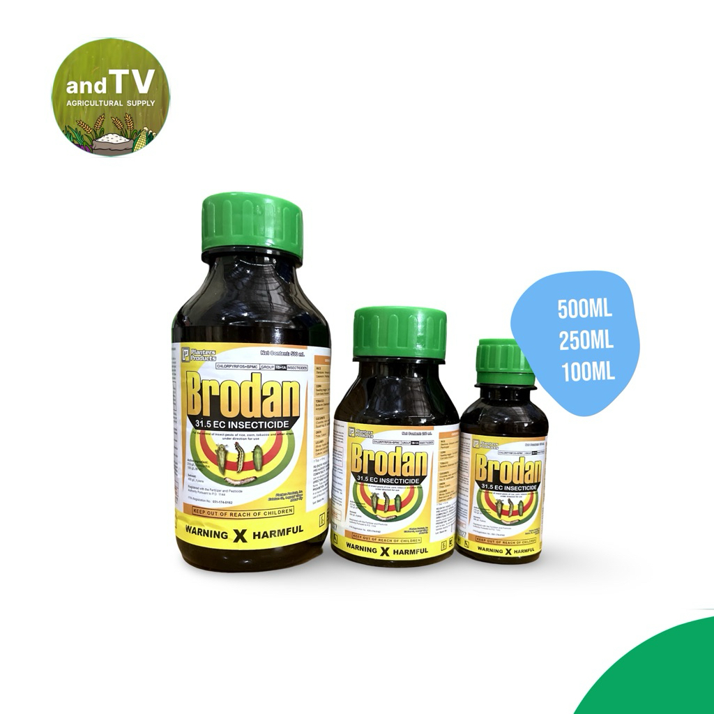 Brodan Insecticide 31.5 EC Planters Product - Chlorpyrifos + BMPC ...