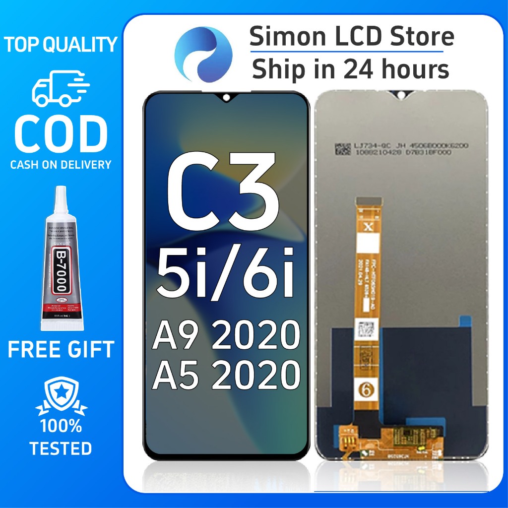 【Tested】LCD For REALME 5 / 5i / 6i / C3 / OPPO A9 2020 / A5 2020 / A31 ...