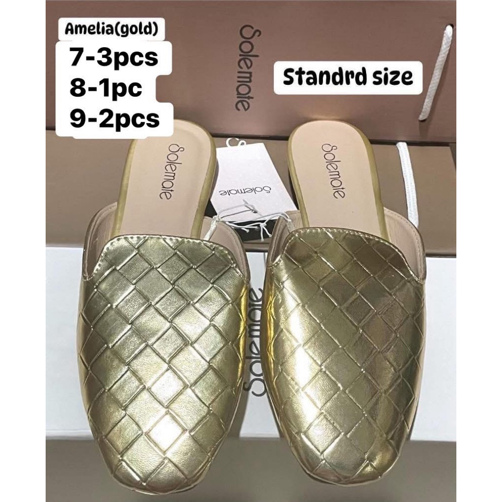 SOLEMATE Flat HALF SHOES w/Box (ONSALE) | Shopee Philippines