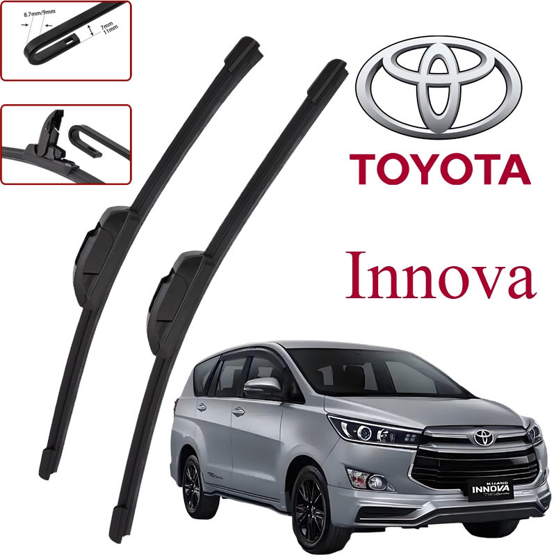 TOYOTA Innova wipers Car Window Wiper wiper blade banana type Wiper ...