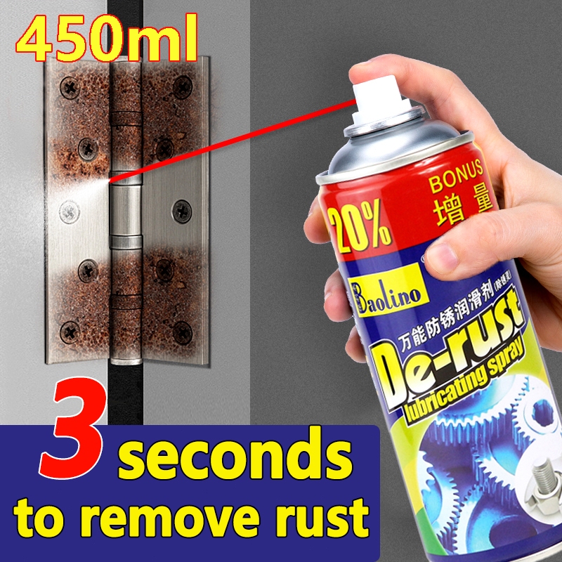 Rust remover 500ml Car Rust Remover Spray for Metal Parts Rollers Door ...