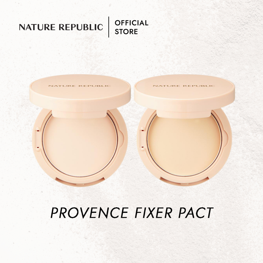 NATURE REPUBLIC PROVENCE FIXER PACT 02 BEIGE | Shopee Philippines