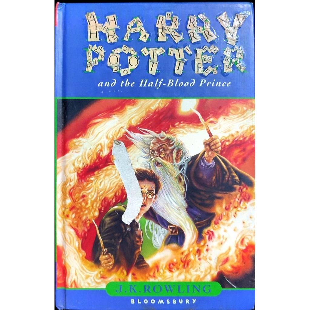 HB HARRY POTTER AND THE HALF-BLOOD PRINCE JK ROWLING HARDCOVER BOOK ...