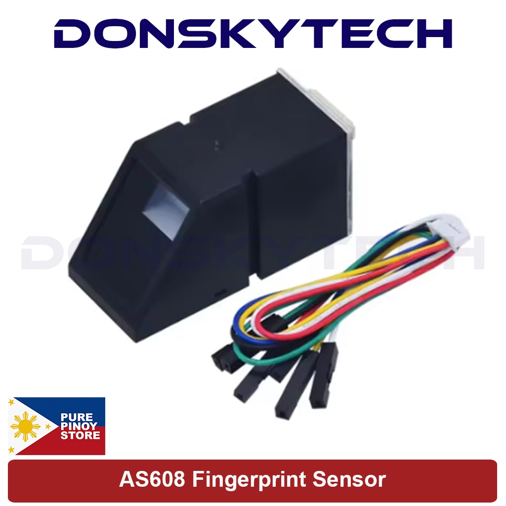 AS608 Fingerprint Sensor Module Optical Fingerprint Reader for Arduino and Raspberry Pi | Shopee ...