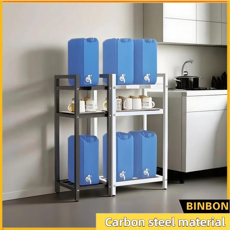 2-3 Tier Kitchen Water Bucket Rack Water Container Rack High Load ...