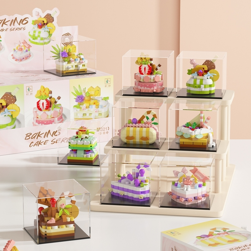 New Design Cake Party Building Blocks Dessert Strawberry Chocolate ...