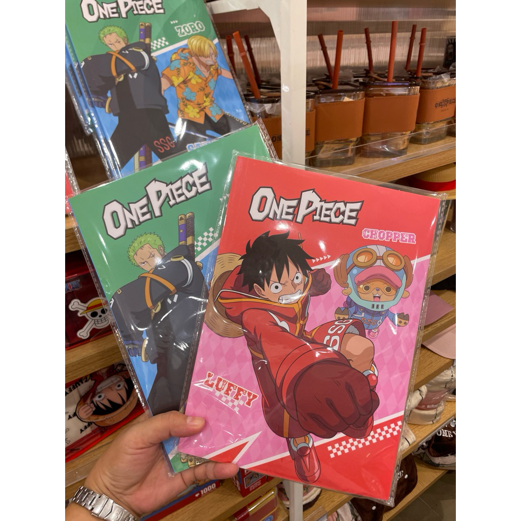 MINISO ONE PIECE COLLECTION B5 Glue-bound BOOK 40sheets | Shopee ...